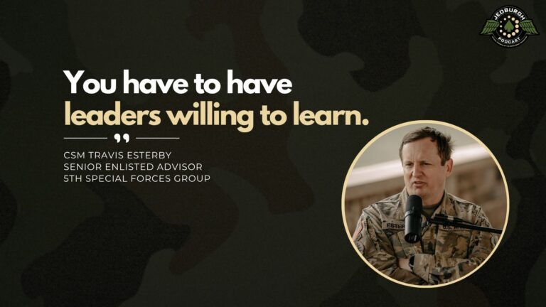 #167: The Legion Has Spoken - 5th Special Forces Group COL Gabe Szody ...