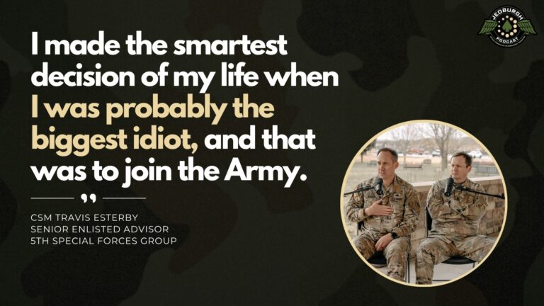 #167: The Legion Has Spoken - 5th Special Forces Group COL Gabe Szody ...
