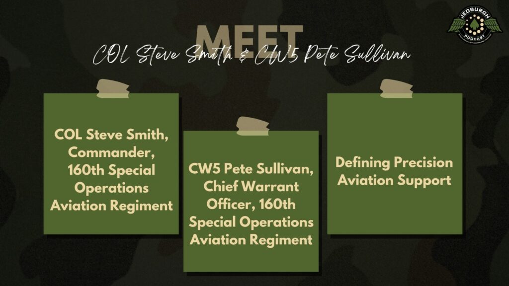 #168: Precision Aviation Support - 160th Special Operations Aviation ...
