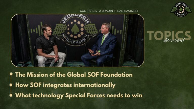#173: The Global SOF Imperative - Global Special Operations Forces Foundation President Stu ...